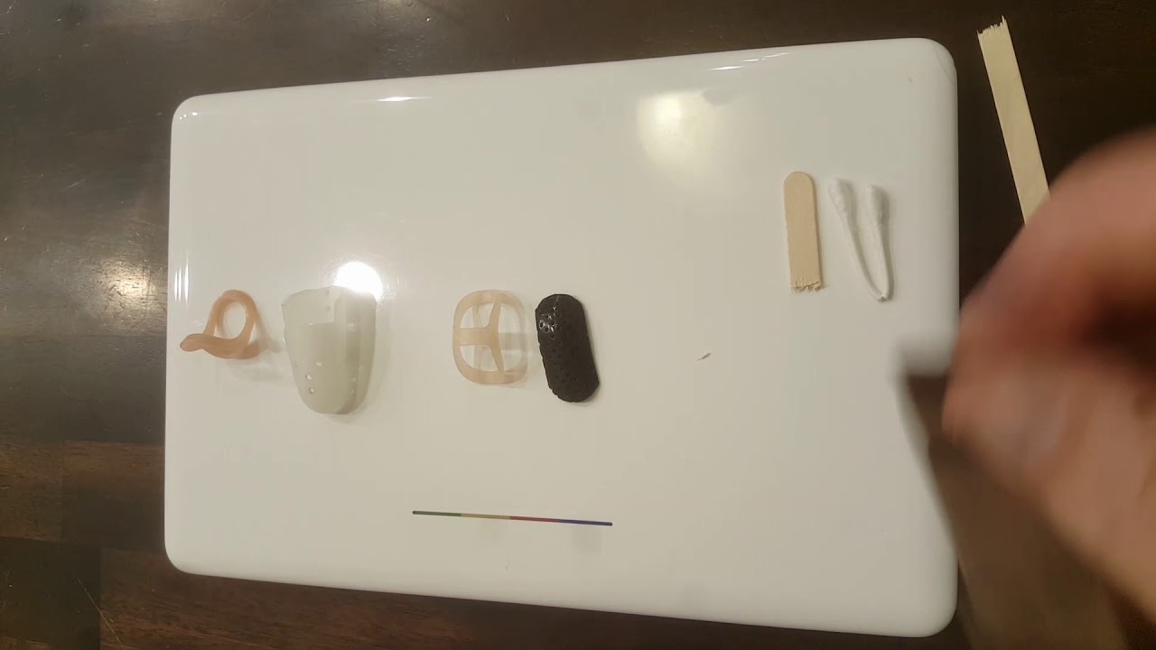 How to splint a mallet finger/finger splints - YouTube