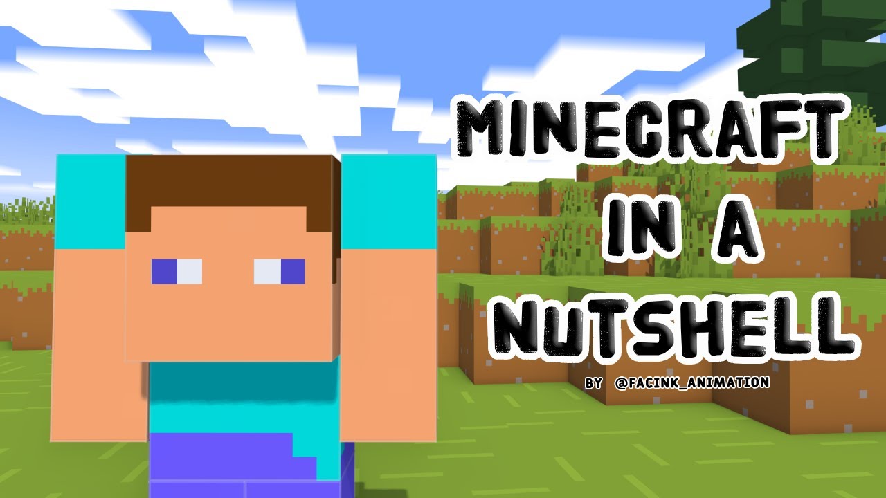 Minecraft in a nutshell But It's Impossible to Watch... #minecraft # ...