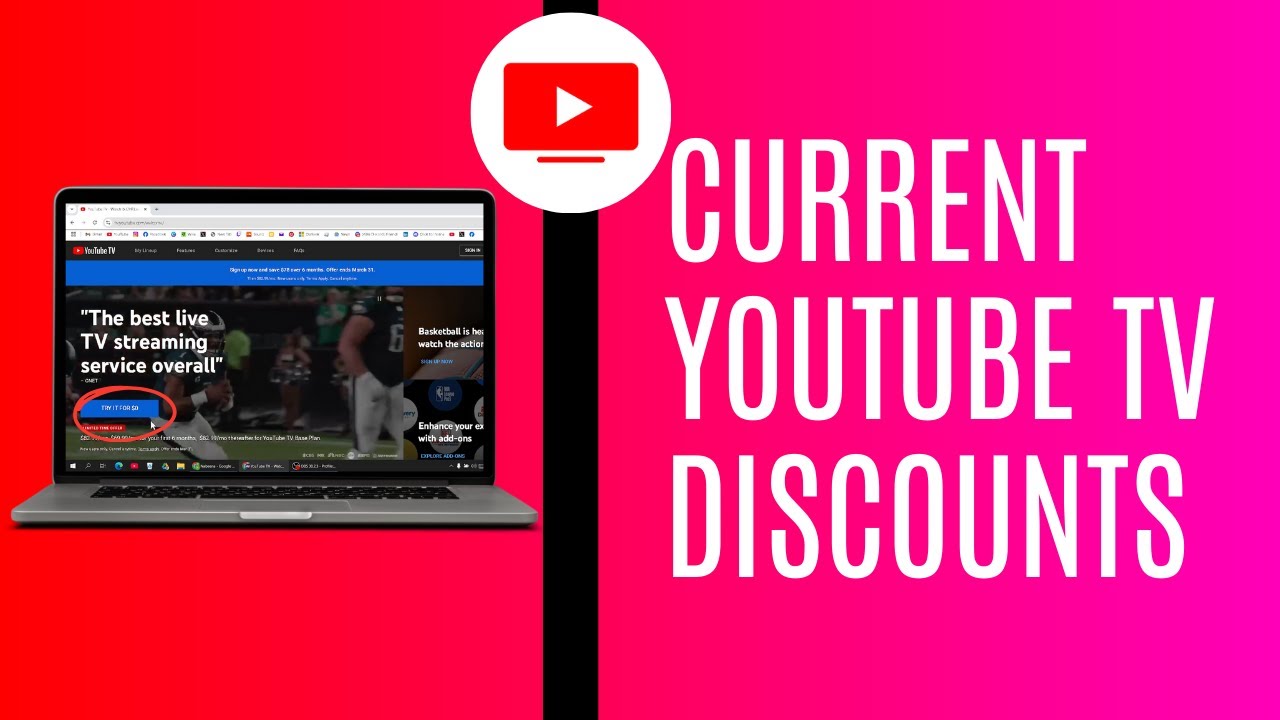 Current YouTube TV Discounts - YouTube