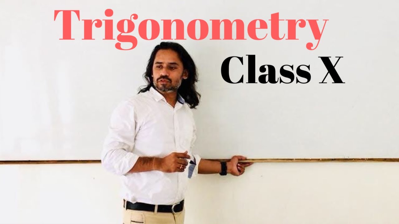 Class X Mathematics Trigonometry-1 - YouTube