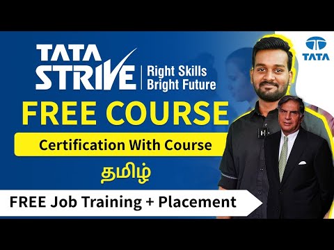 TATA Strive FREE Courses with Certificate in Tamil | TATA Training with ...