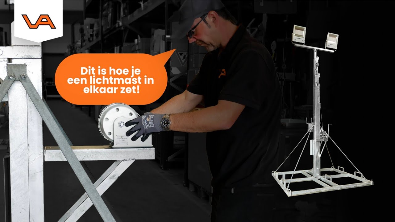 Lichtmast Instructies: Bouw Onze Telescopische Lichtmast in een Oogwenk ...