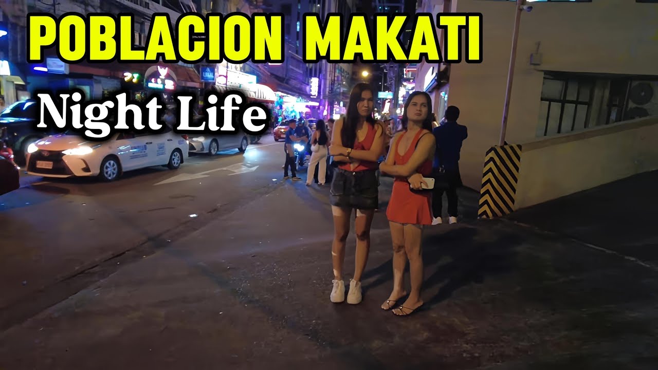 Wild Nights in Poblacion, Makati Night Scene Walking Tour [4K] - YouTube