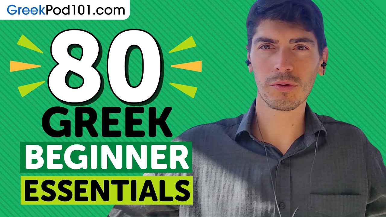 Learn Greek: 80 Beginner Greek Videos You Must Watch - YouTube