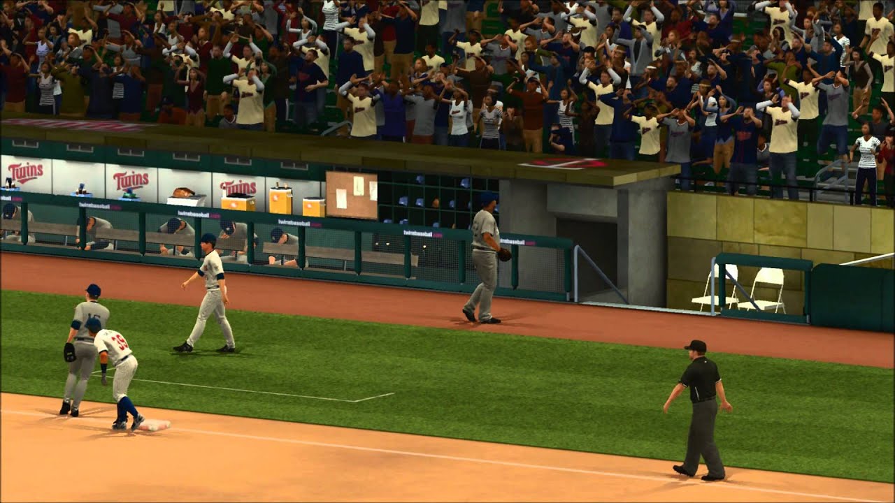 MLB 2K13 Franchise (Y1,G20): New York Yankees vs Minnesota Twins - YouTube