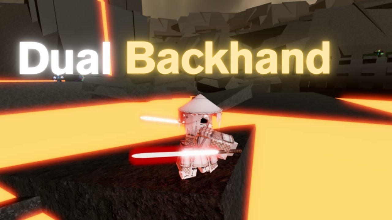 Saber Showdown Dual Backhand Saber Gameplay | Roblox - YouTube