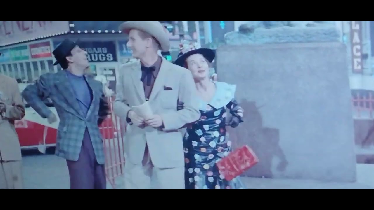 Guys and Dolls opening scene with song "Fugue for the Tinhorns" - YouTube