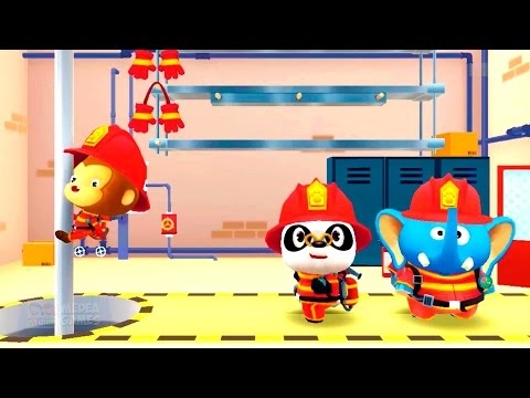 Firefighters Game for Children & Kindergarten | Dr. Panda Firefighters ...