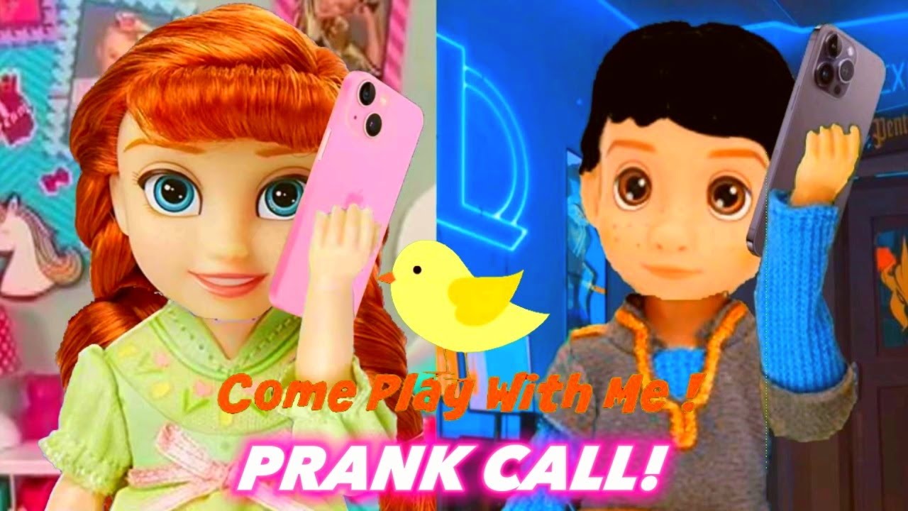 PRANK CALL ! Elsa and Anna toddlers - Benjamin Prank Calls Anna - YouTube