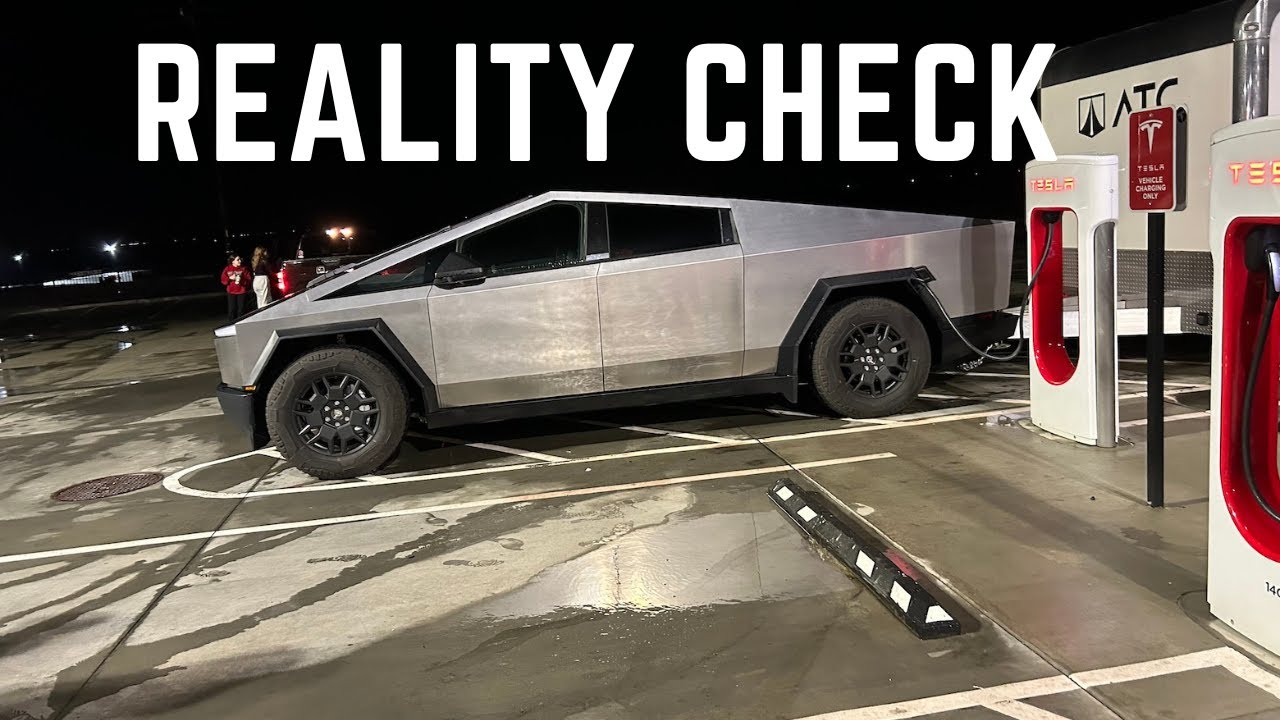 Tesla Cybertruck Falls Short: Only 254 Miles in Highway Range Test ...