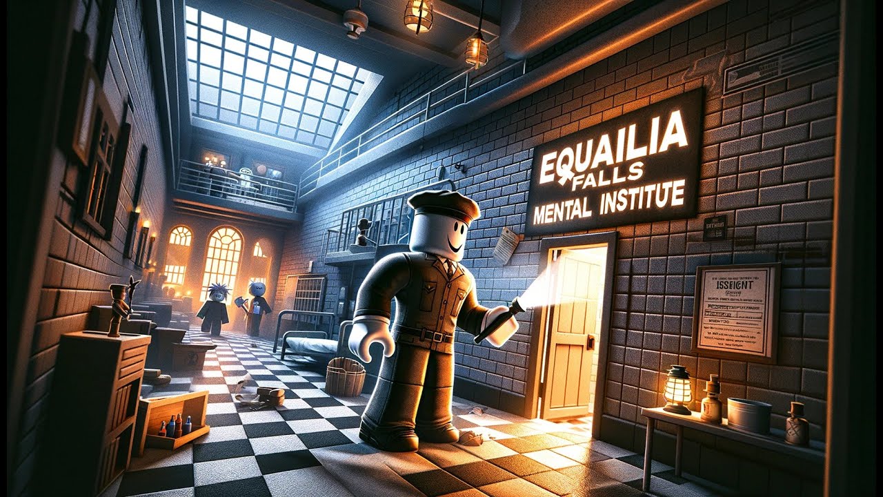 Faking Staff in an Asylum? (Roblox) equalia falls mental institute ...
