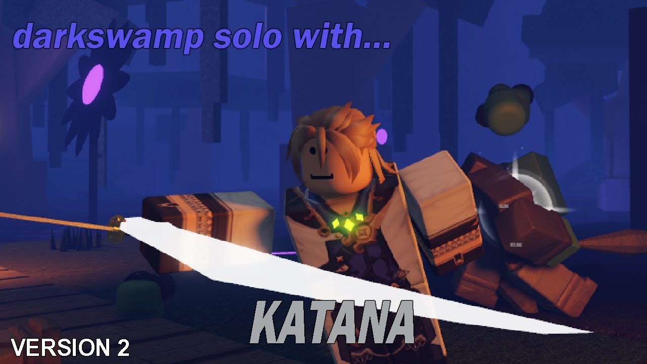 Alstigar Darkswamp solo with Katana (V2) - Wave Defense: OVERDRIVE! - YouTube