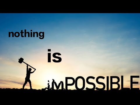 nothing is impossible #impossible #believeinyourself #sonusharma #upsc ...