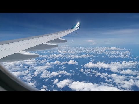 Pemandangan Menajubkan di atas dari dalam pesawat,Ada yang takut naik pesawat?