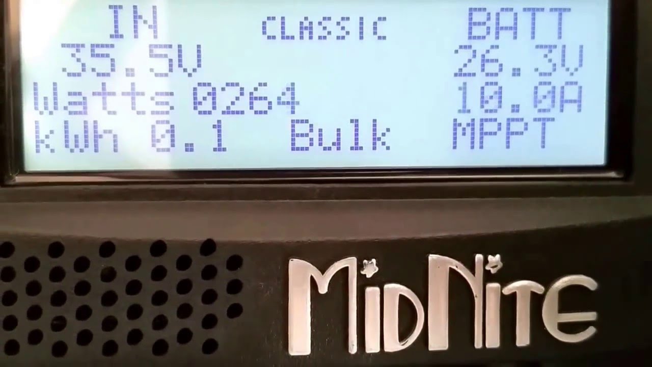 MIDNITE SOLAR: CLASSIC 150 vs. OUTBACK POWER SYSTEMS: FLEXMAX 60 Pt.2 ...