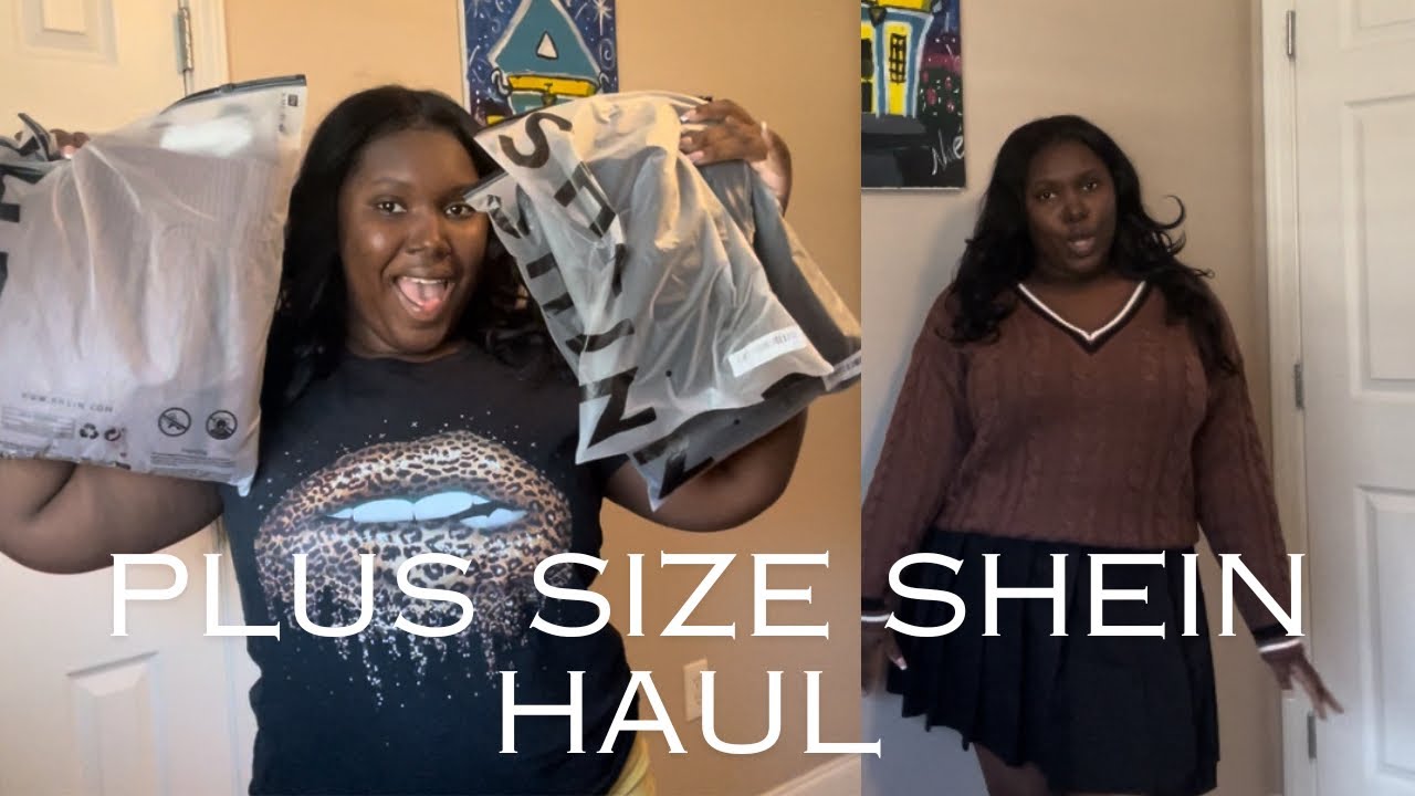 Plus size mini SHEIN haul - YouTube