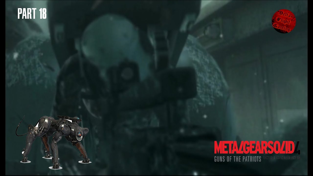 Metal Gear Solid 4 | Part 18 - Crying Wolf - YouTube