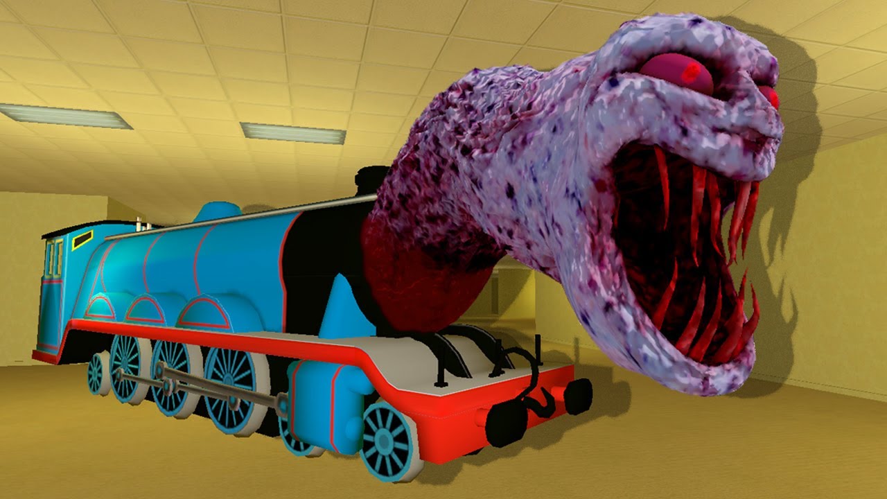 New Cursed Gordon The Trains in Backrooms [Garry's Mod] Thomas ...