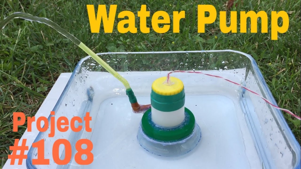 Homemade Water Pump - YouTube
