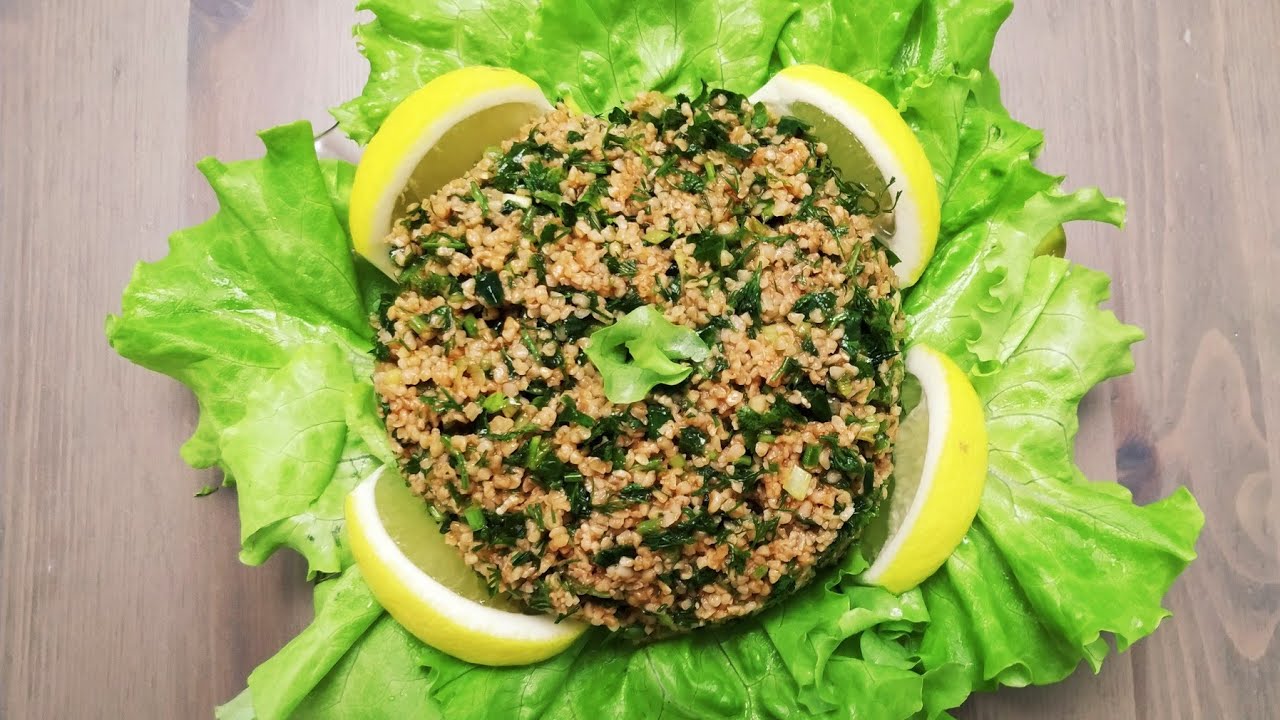 Tabouli salad - YouTube