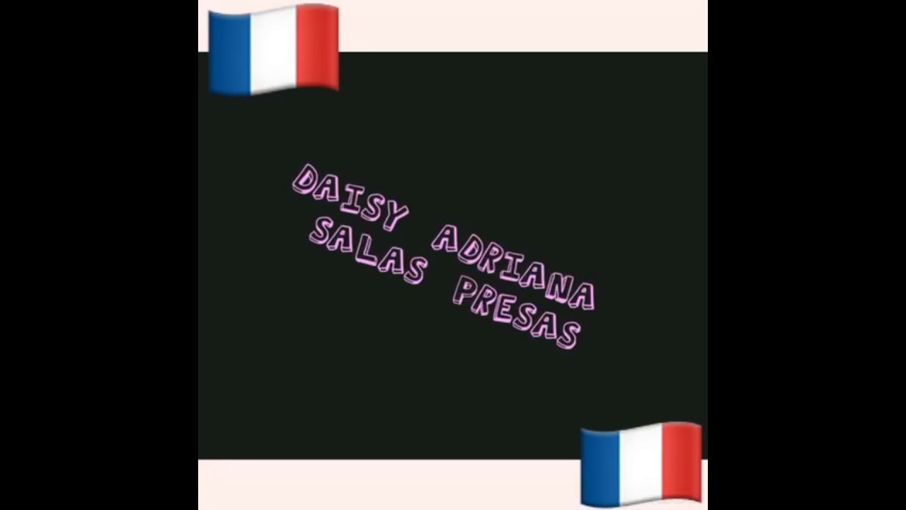 Examen final français - Daisy Salas - YouTube