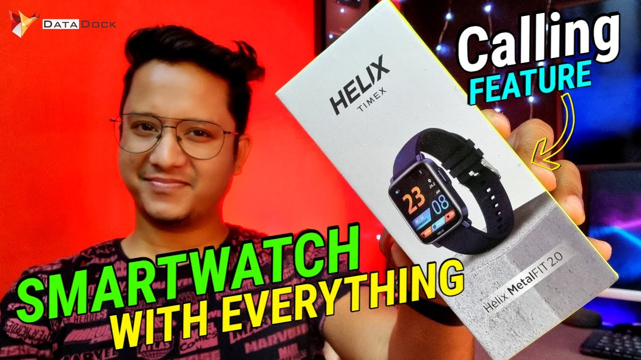 Helix Metalfit 2.0 Smartwatch With Every Features You Need | Calling ...