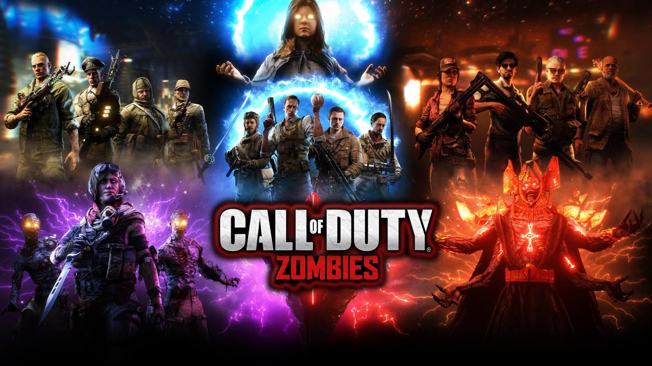 COD Zombies All Easter Eggs & Cutscenes (Game Movie) - YouTube