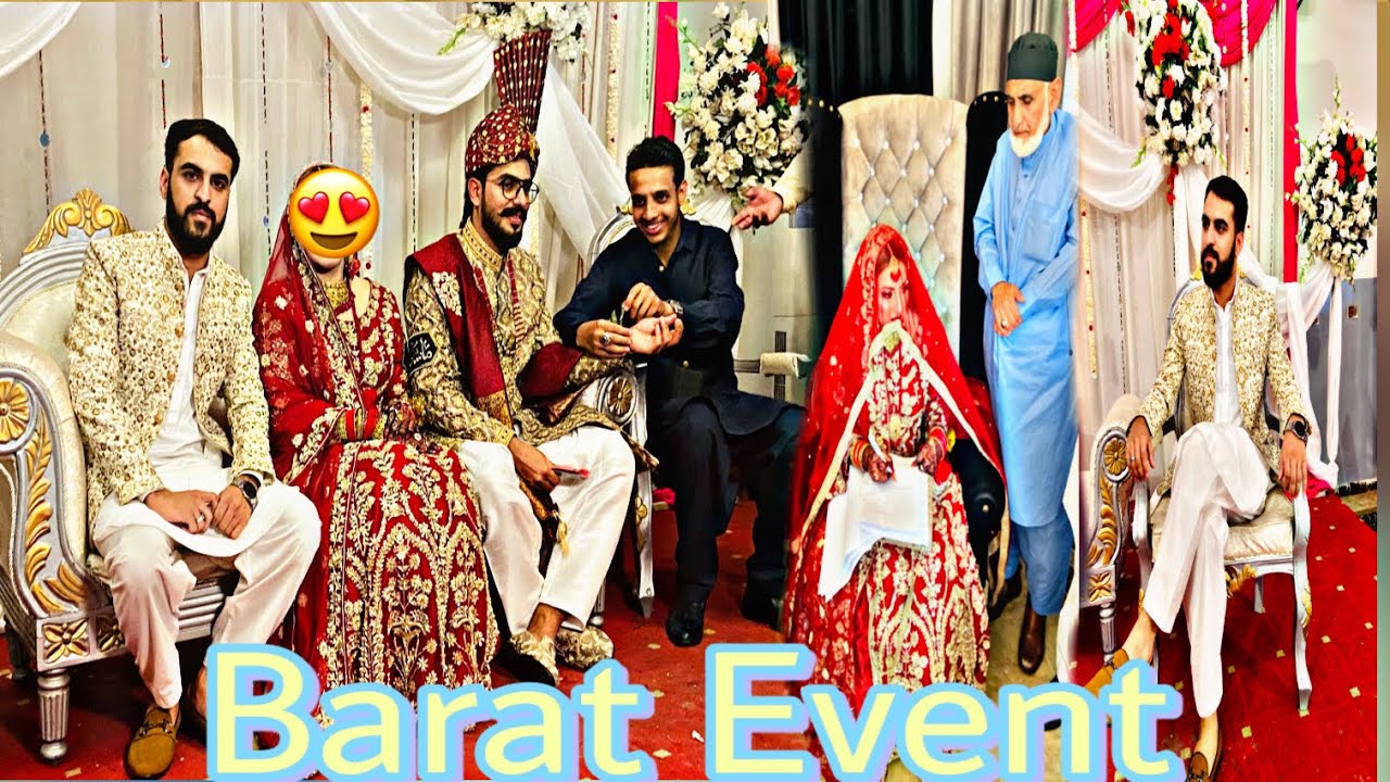 Barat Event ️ | Pakistani wedding 2024 | Nadir khan vlogs - YouTube