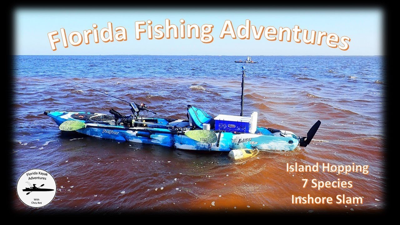 Kayak Fishing Yankeetown Inshore Slam 7 species fun trip - YouTube