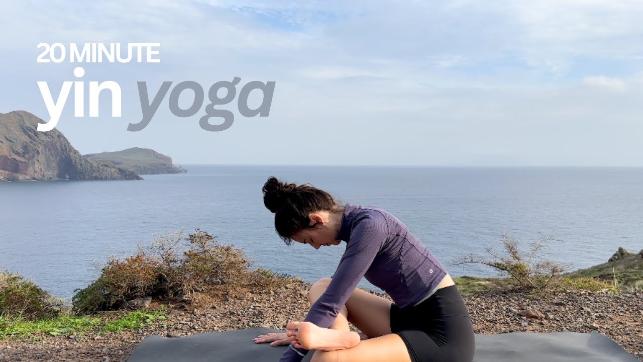 20 MIN Yin Yoga | Deep Release | Minimal Talking / No Props - YouTube