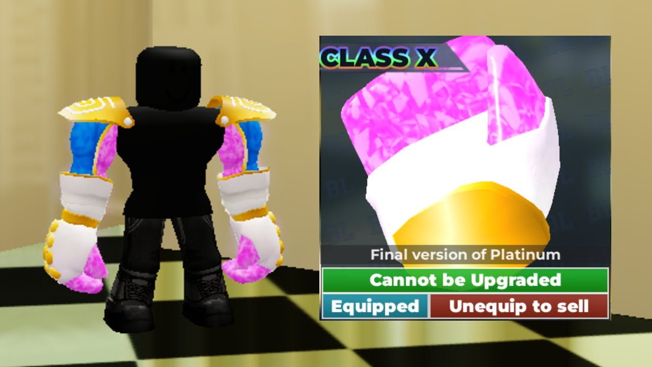 The World CLASS X Glove | Roblox Boxing League - YouTube