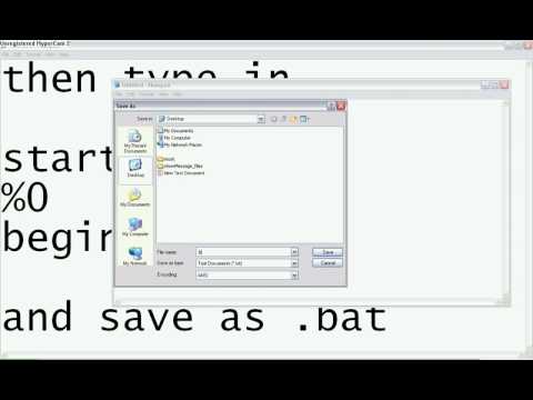 how to make a bomb virus - YouTube