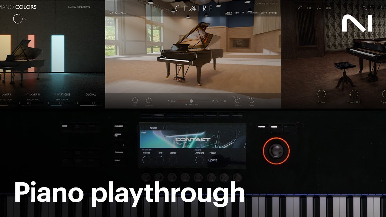 Piano Playthrough | Native Instruments - YouTube