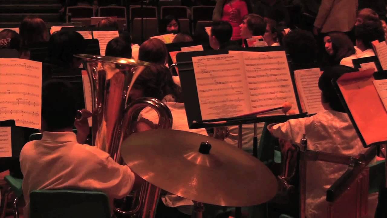 SJUSD Middle School Honor Band - "When the Stars Began to Fall" and ...