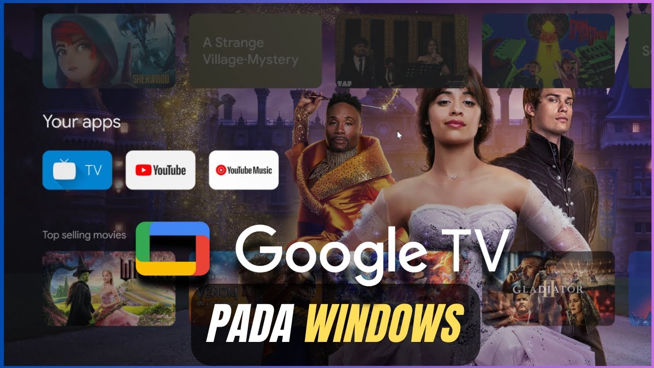 Install Google TV pada Windows PC Laptop Notebook dengan Mudah - YouTube