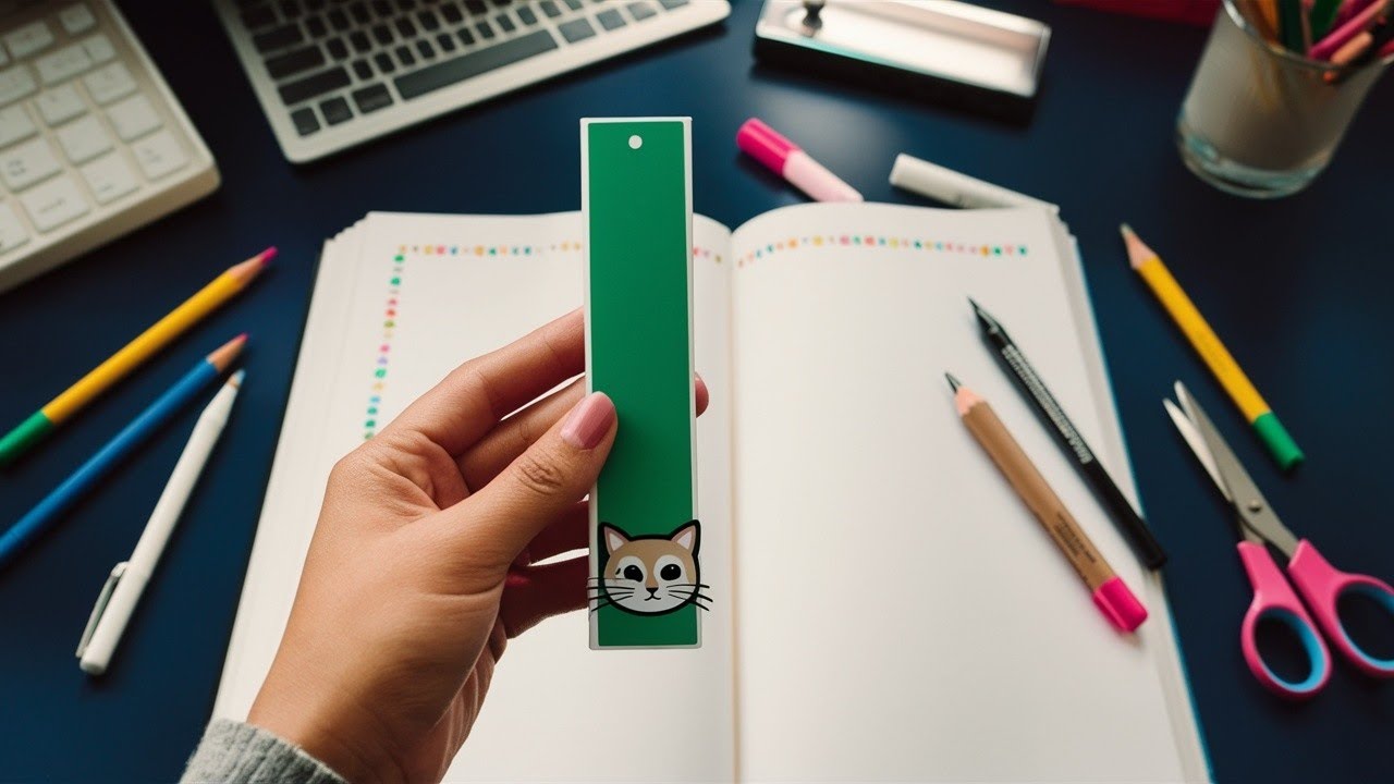 Easy DIY Bookmark for Friends | Cute & Simple Craft Project #diy # ...