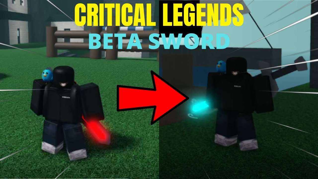 Critical Legends How To Get The BETA SWORD - YouTube
