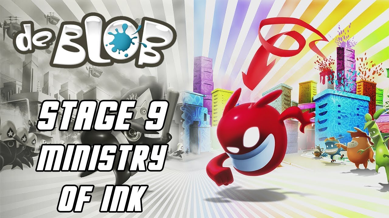de Blob - Stage 9: Ministry of Ink (100% Objectives) Walkthrough [HD ...