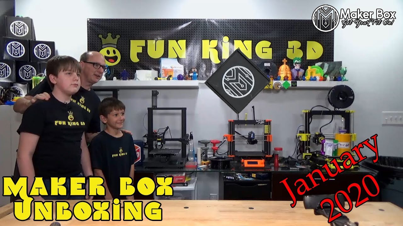 Unboxing: MakerBox January 2020 - YouTube