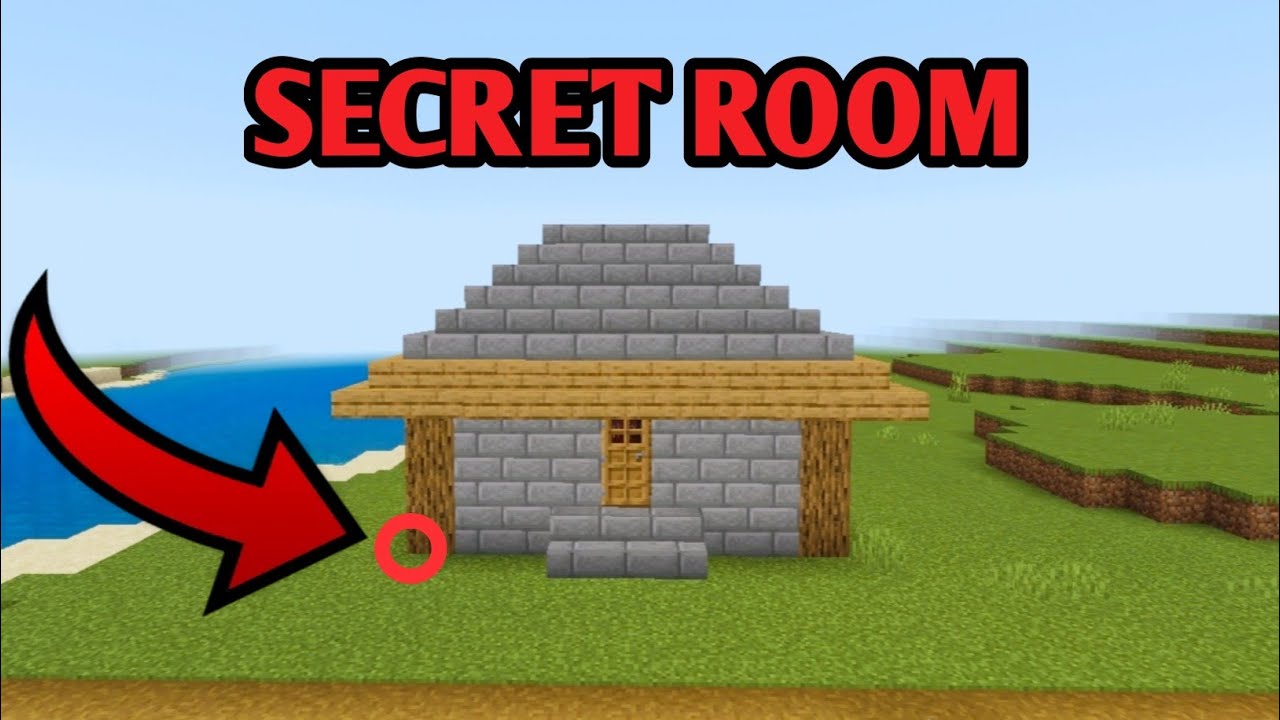 The Secret Room in Village Tool Smith's House (Minecraft) - YouTube