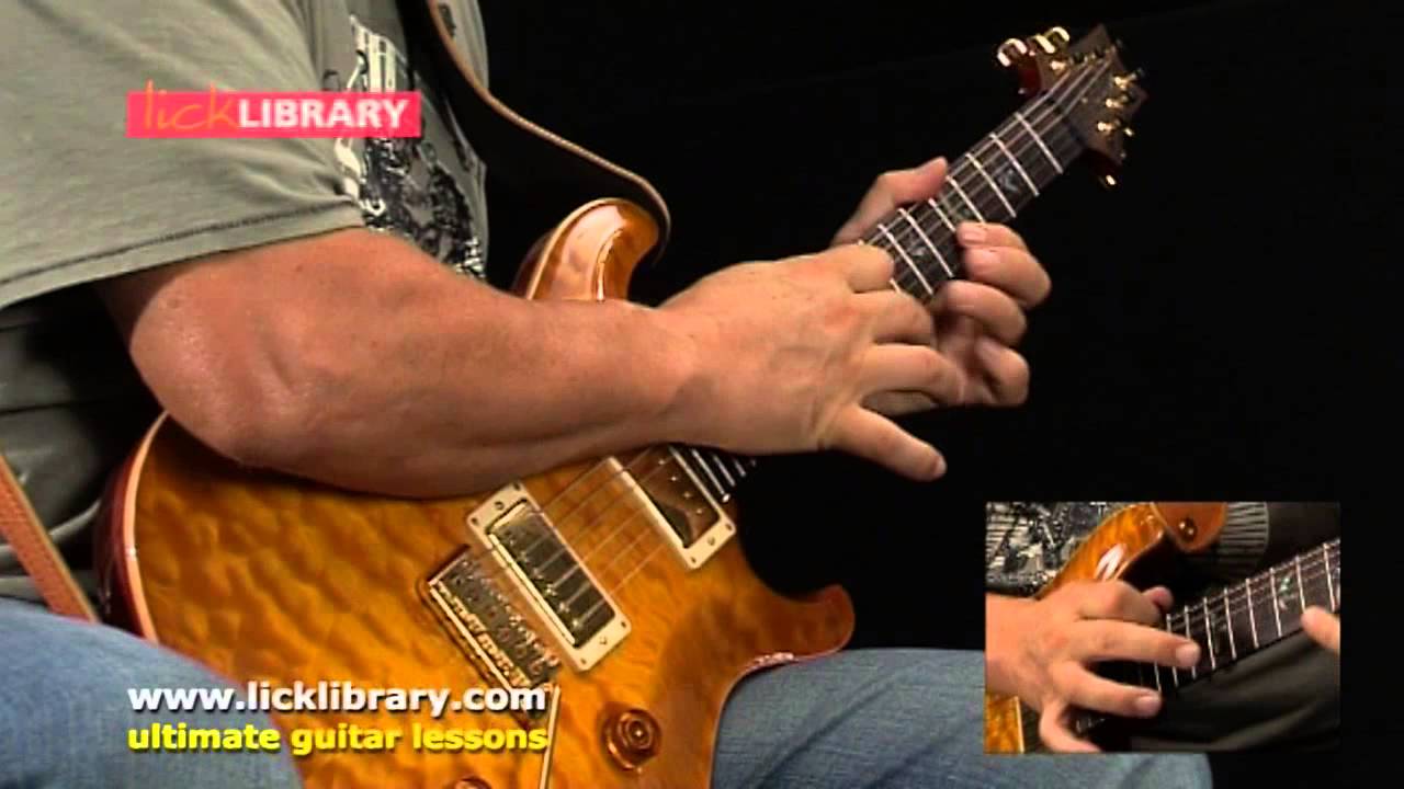 Rock Jam Guitar Performance With Stuart Bull Licklibrary - YouTube