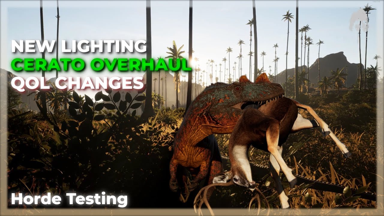 Horde Testing Changes - The Isle Evrima - YouTube