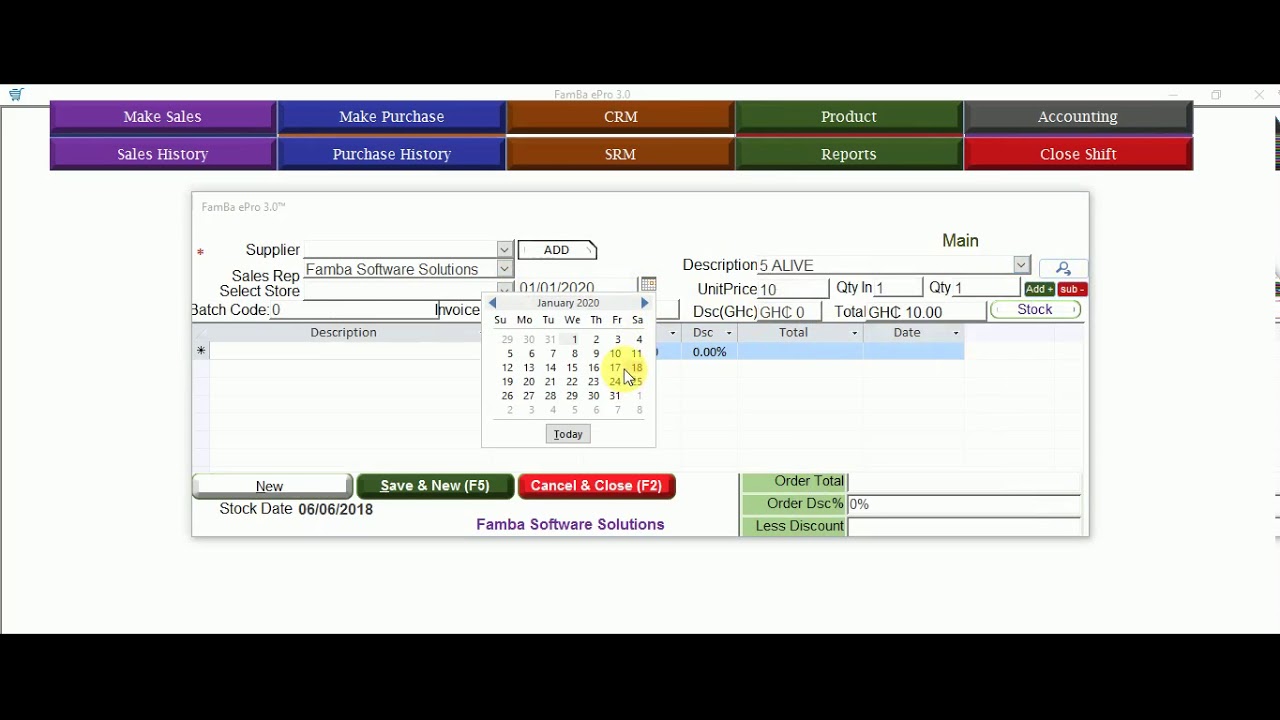 FamBa ePro Make Purchase - YouTube