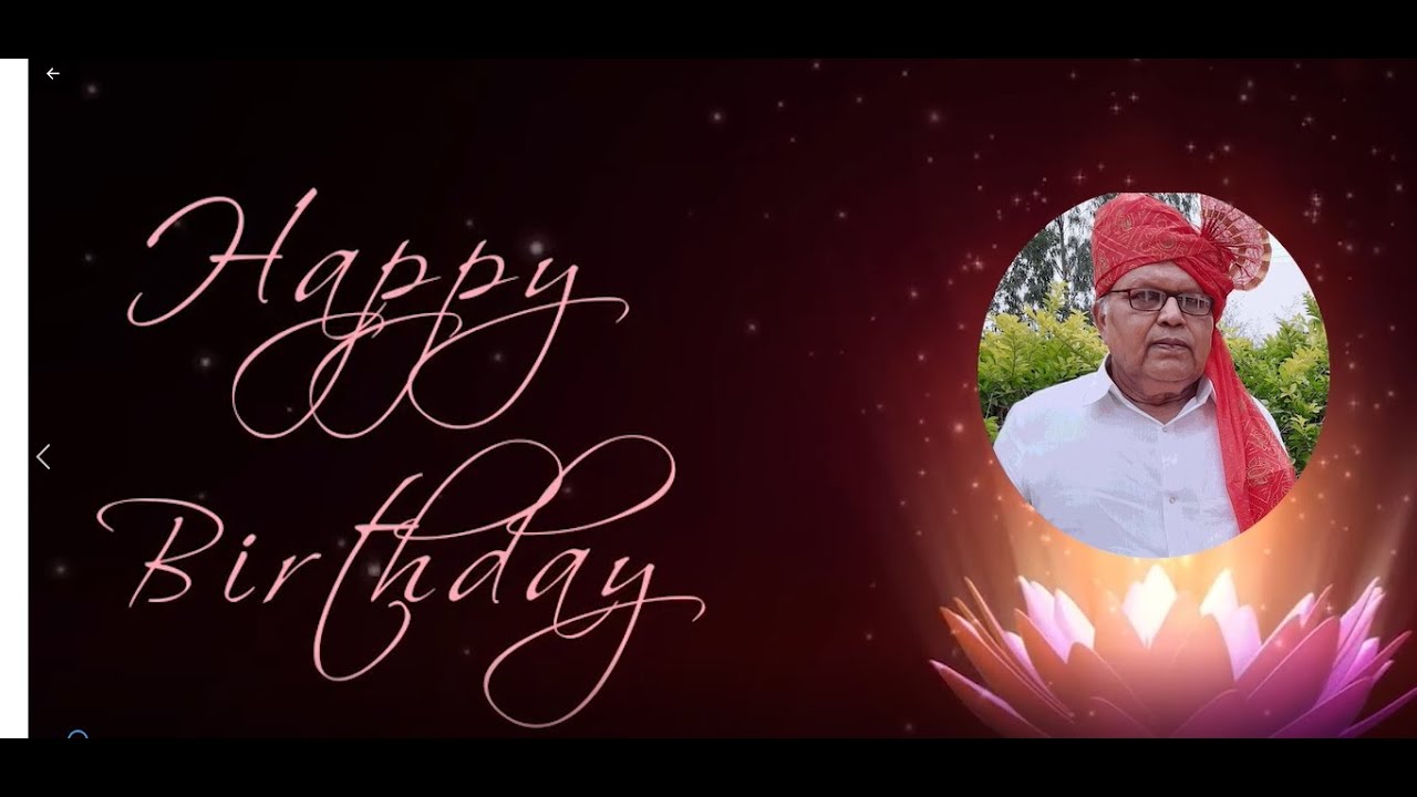 Mr. M. R. Mankar (Sir ) Birthday Wishesh !!! - YouTube