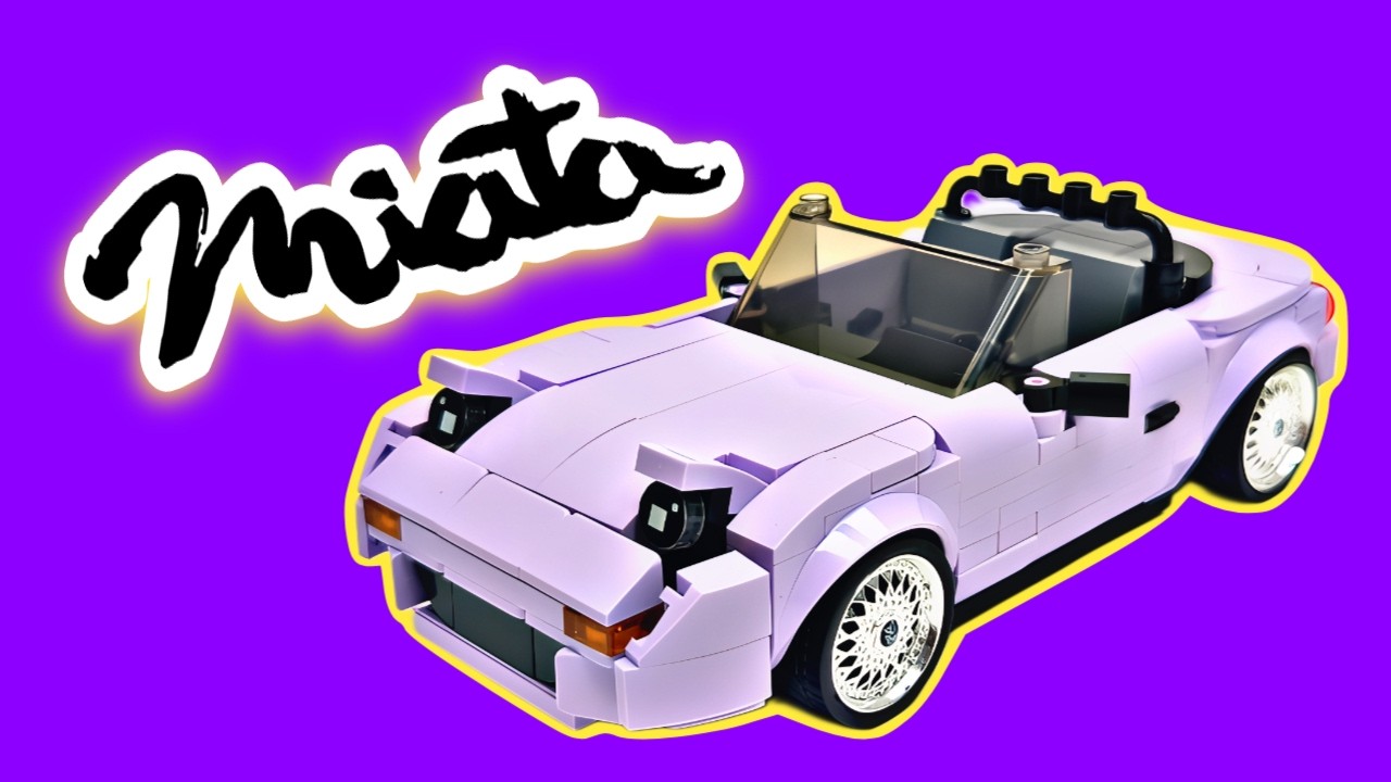 The CUTEST LEGO Car - Mazda MIATA by PowerBlock - YouTube