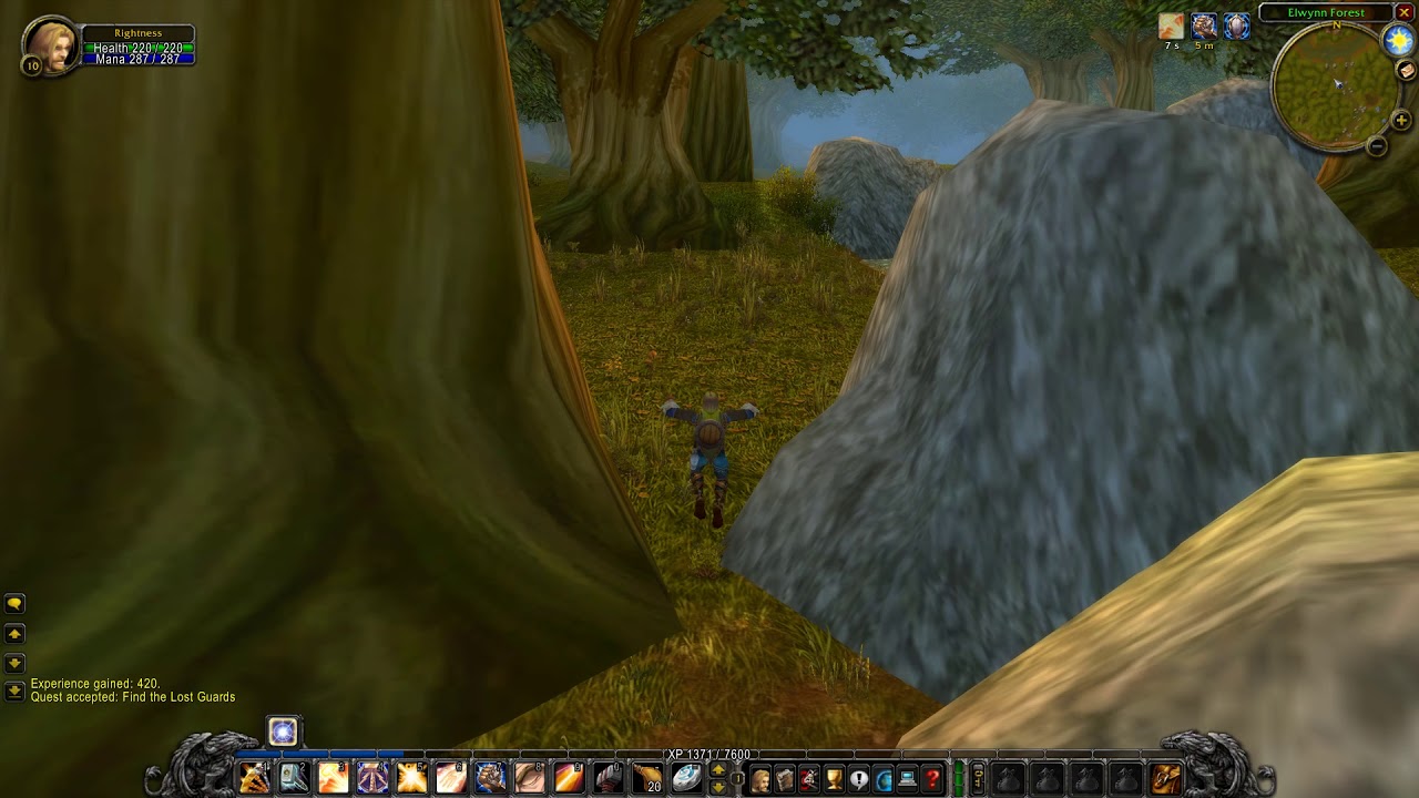World of Warcraft: Elwynn Forest: Find the Lost Guards - YouTube