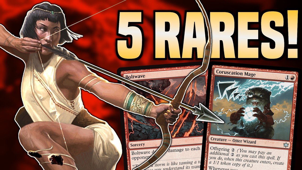 How to Build Mono Red Burn with Only 5 Rares!! - Budget Magic Arena ...