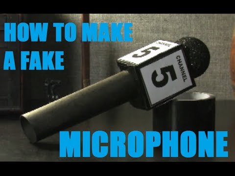 How To Make A Diy Fakemicrophone At Home