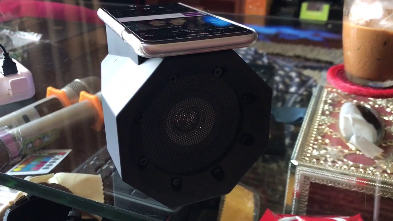 Mini Boom Box Touch Speaker Wireless Resonance Outdooors Connection ...