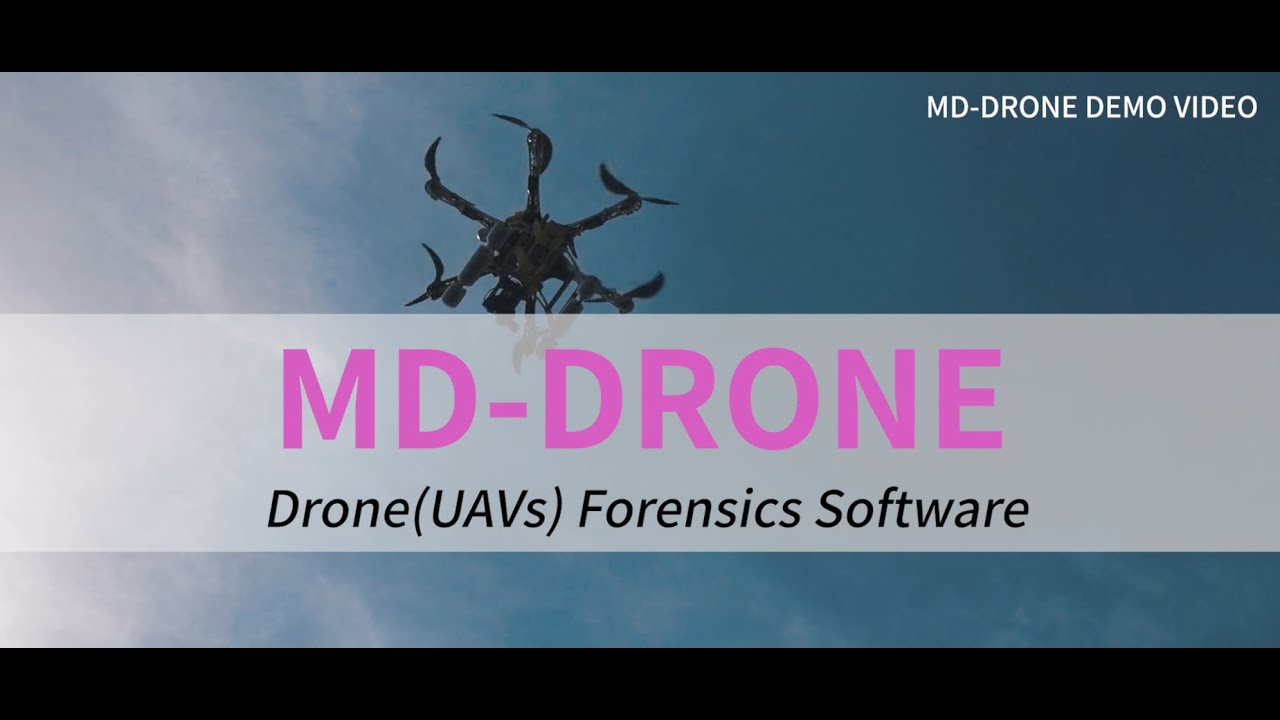 Introduction of Drone(UAVs) Forensics Software, MD-DRONE - YouTube
